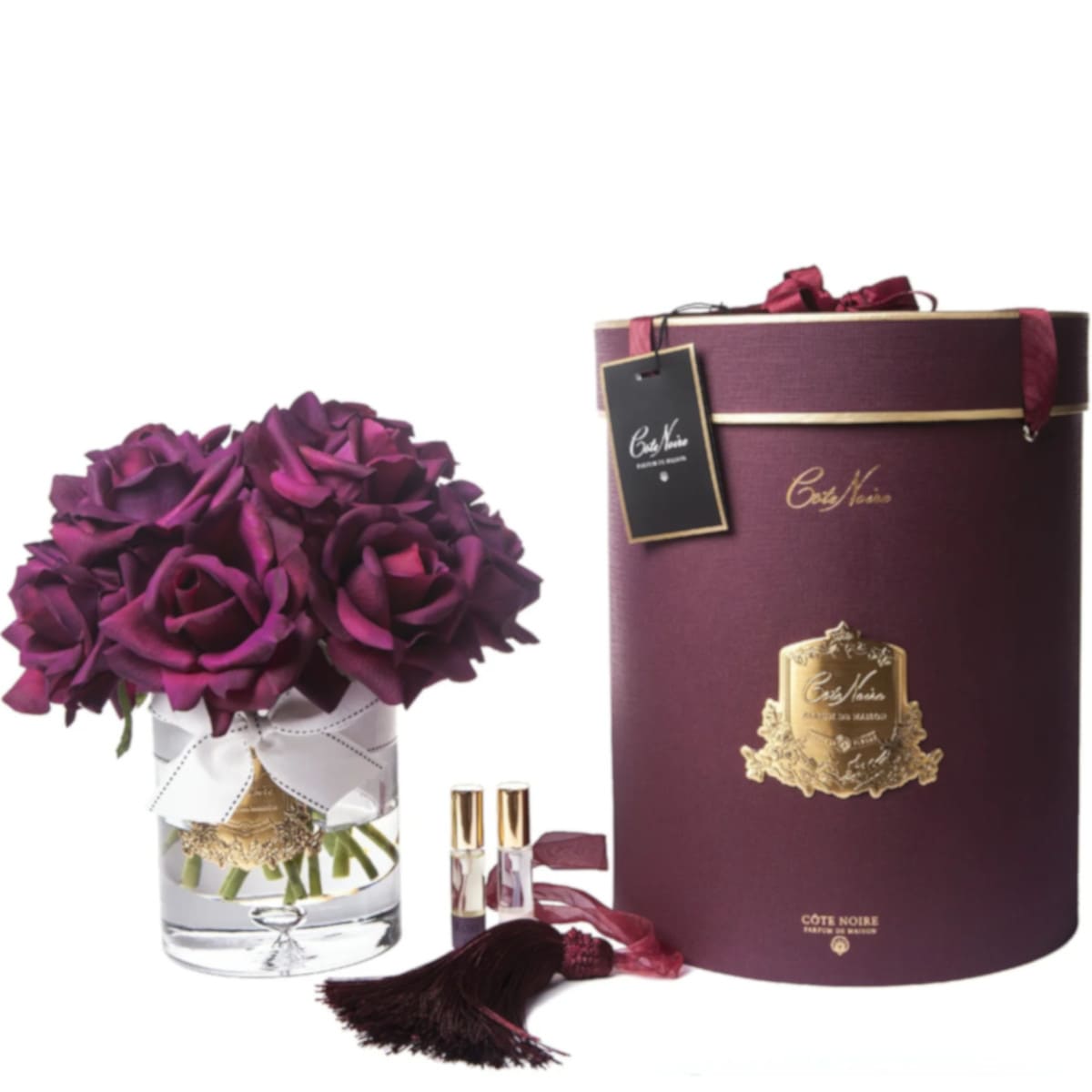 Coffret De Luxe - Grand Bouquet De Roses Rouges - Majdeltier