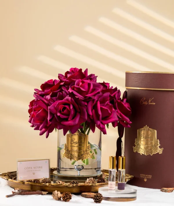Coffret De Luxe - Grand Bouquet De Roses Rouges - Majdeltier
