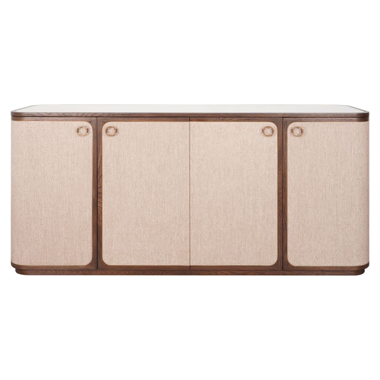 Buffet Willox 180 cm Chêne et Lin - Majdeltier - Design Contemporain