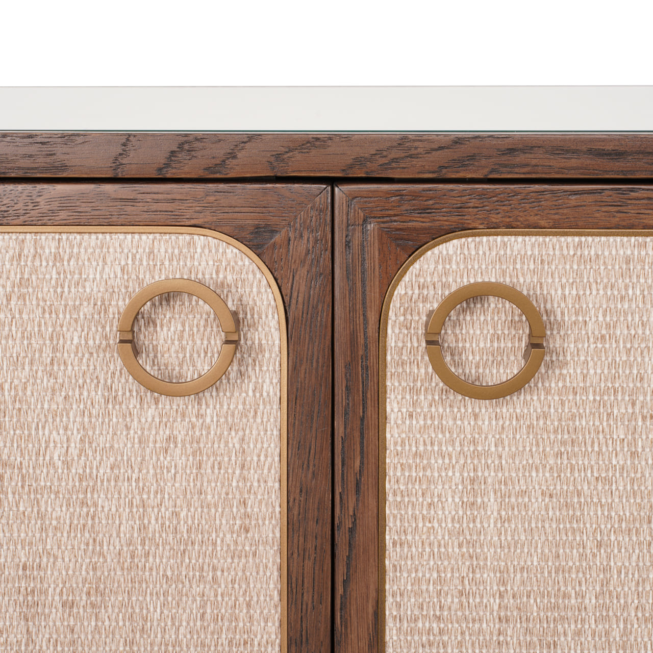 Buffet Willox 2 Portes Chêne et Lin - Majdeltier - Design
