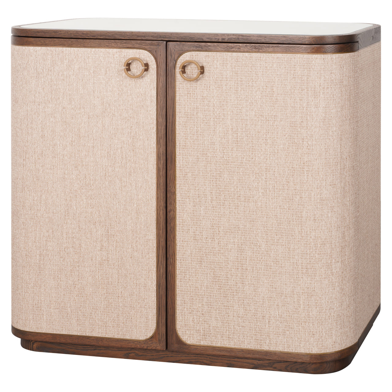 Buffet Willox 2 Portes Chêne et Lin - Majdeltier - Design
